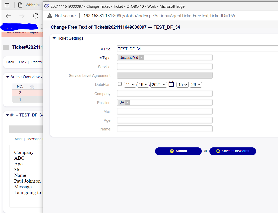 Use regex to add value to Dynamic-Field | OTOBO