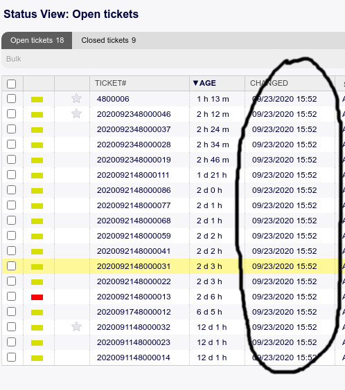 Weird behavior: Tickets are being updated | OTOBO